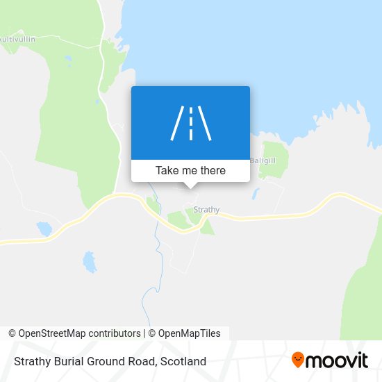 How to get to Strathy Burial Ground Road, Highland by Train or Bus?