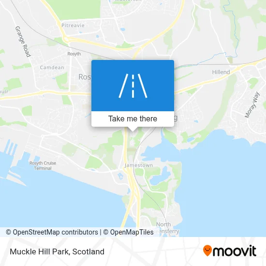 How to get to Muckle Hill Park, Inverkeithing by bus or train?