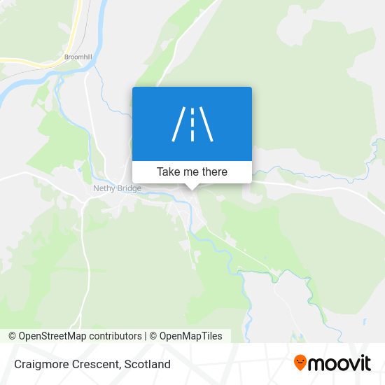 How to get to Craigmore Crescent, Nethy Bridge by bus?