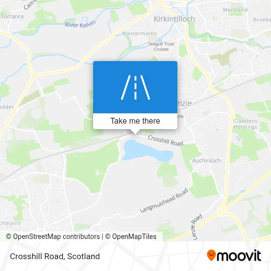 How to get to Crosshill Road, North Lanarkshire by bus, train or light ...
