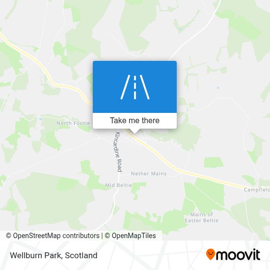 How to get to Wellburn Park, Torphins by bus?
