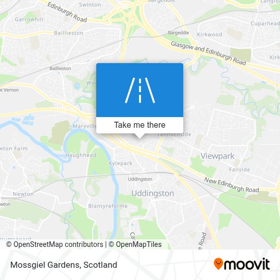 How to get to Mossgiel Gardens, Viewpark by bus or train?