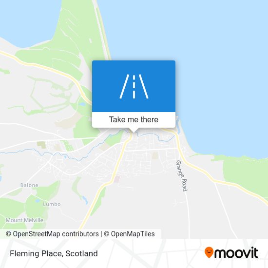 How to get to Fleming Place, St Andrews by bus?