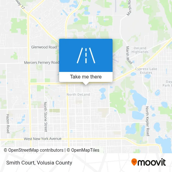 ¿Cómo llegar a Smith Court, North Deland en autobús?