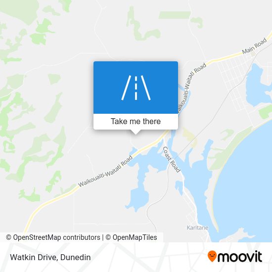 How to get to Watkin Drive, Karitane by bus?