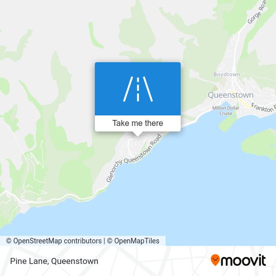 How to get to Pine Lane, Queenstown by bus?