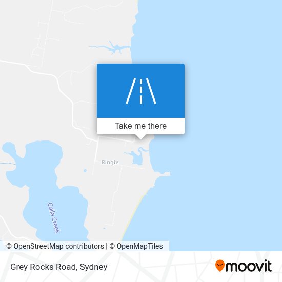 How to get to Grey Rocks Road, Bingie by