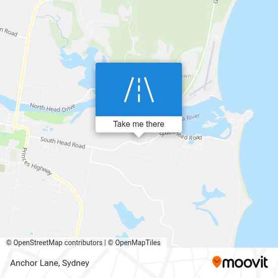 How to get to Anchor Lane, Moruya Heads by bus?
