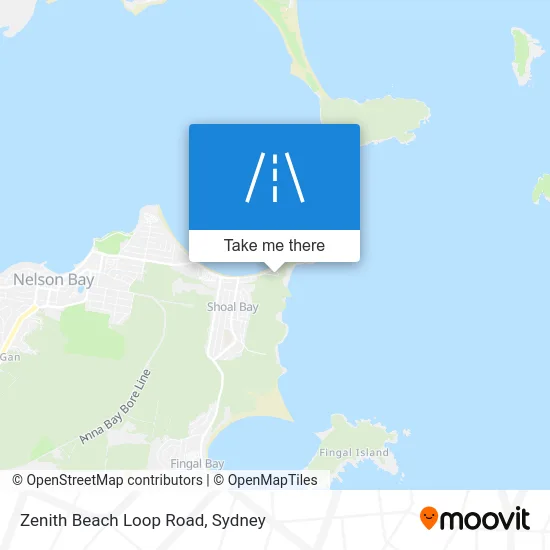 ¿Cómo llegar a Zenith Beach Loop Road, Shoal Bay (NSW) en autobús o tren?