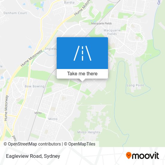 How to get to Eagleview Road, Ingleburn by bus or train?