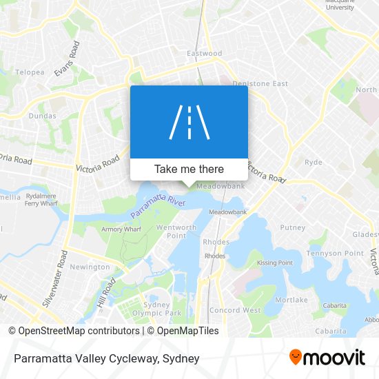 How to get to Parramatta Valley Cycleway, Melrose Park (NSW) by bus ...