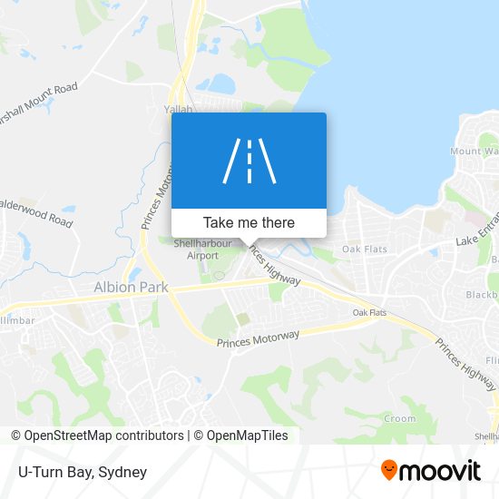How to get to U-Turn Bay, Albion Park Rail by train or bus?