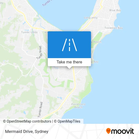How to get to Mermaid Drive, Bateau Bay by bus?