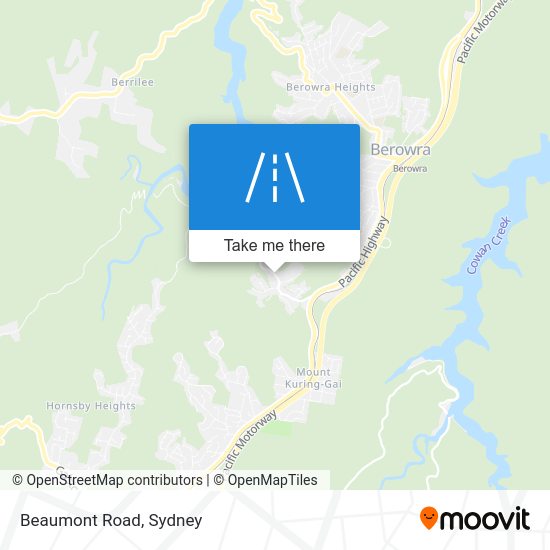 How to get to Beaumont Road, Mount Kuring-Gai by bus, train or metro?