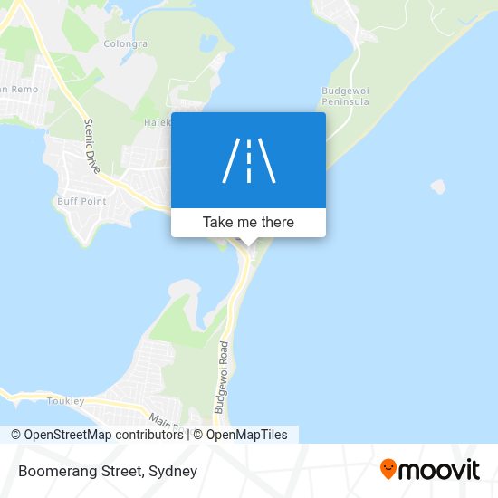 How to get to Boomerang Street, Budgewoi by bus?