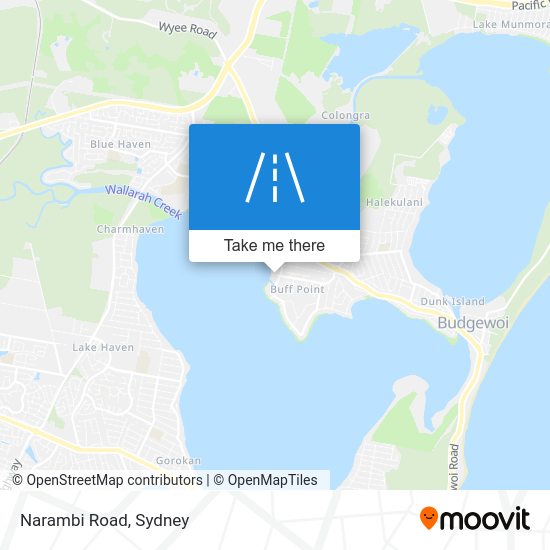 How to get to Narambi Road, Buff Point by bus or train?