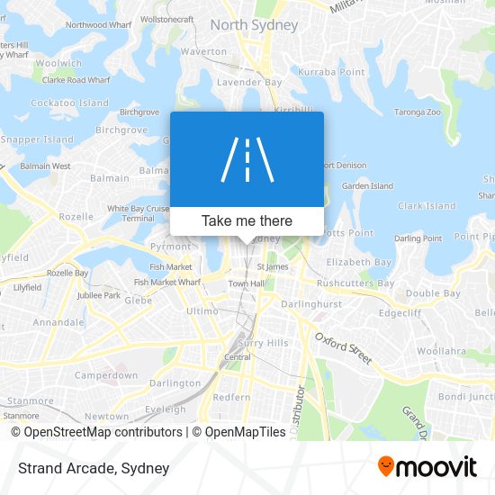How to get to Strand Arcade, Sydney by bus, train or metro?