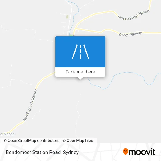 Find the best routes to Bendemeer Station Road