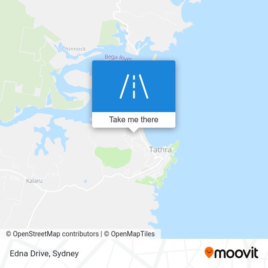 How to get to Edna Drive, Tathra by