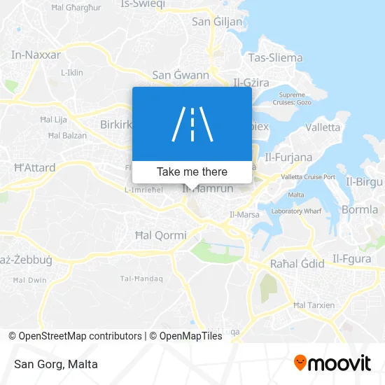 How to get to San Gorg, Malta by bus?