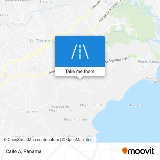 ¿Cómo llegar a Calle A, Puerto Caimito en autobús?