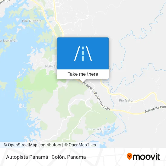 ¿Cómo llegar a Autopista Panamá–Colón, Limón en autobús?