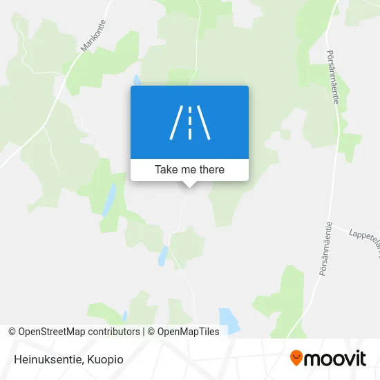 How to get to Heinuksentie, Iisalmi by