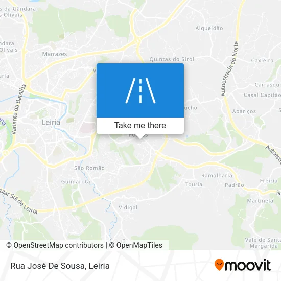 Como chegar ao Rua José De Sousa, Pousos por autocarro?