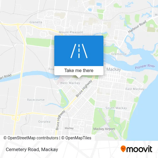 How to get to Cemetery Road, Mackay - Pt A by bus?
