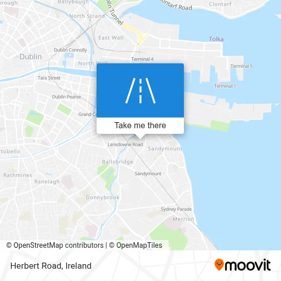 How to get to Herbert Road, Dublin by bus, train or light rail?