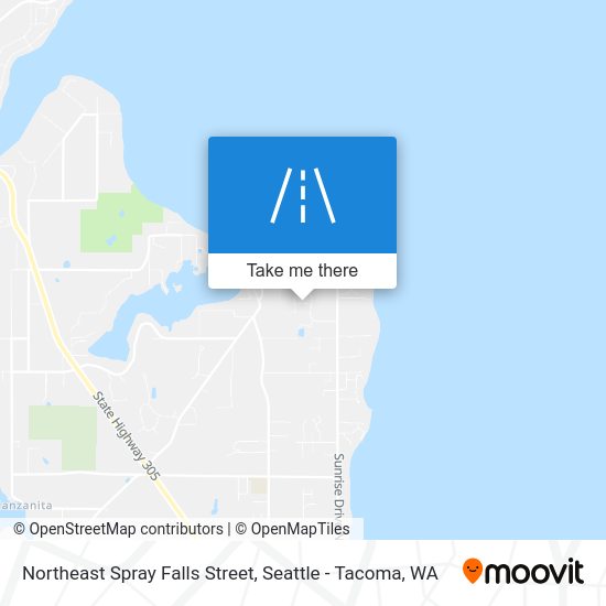¿Cómo llegar a Northeast Spray Falls Street en Bainbridge Island en ...