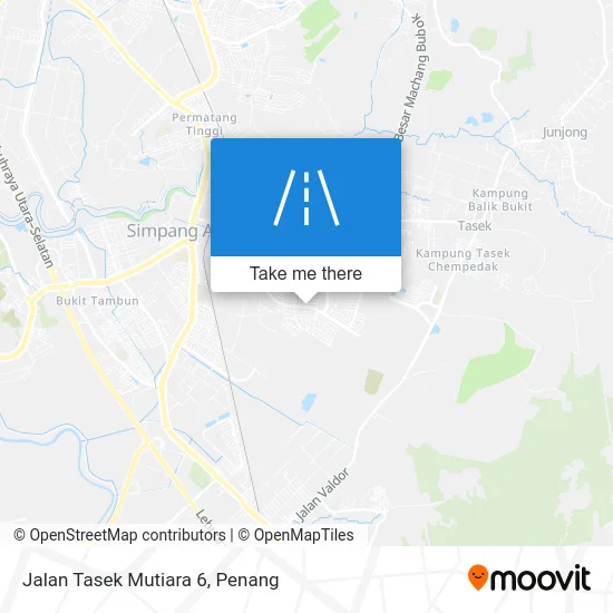 Cara-cara untuk ke Jalan Tasek Mutiara 6, Pulau Pinang dengan bas atau ...