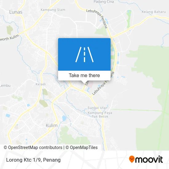 How to get to Lorong Ktc 1/9, Penang by bus?