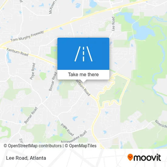 ¿Cómo llegar a Lee Road, Douglas en autobús?