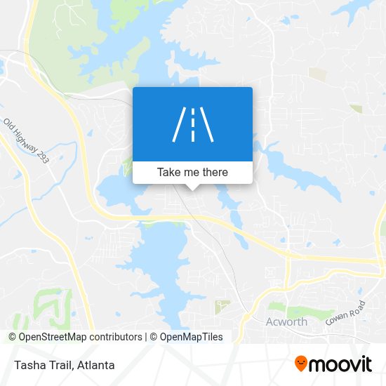 ¿Cómo llegar a Tasha Trail, Atlanta en autobús o metro?