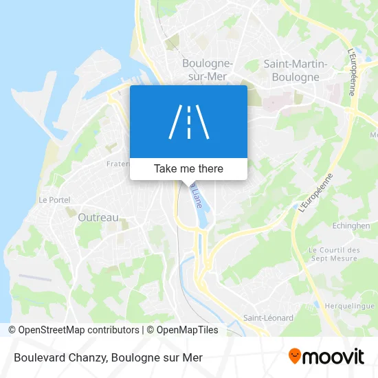 How to get to Boulevard Chanzy, Outreau by bus?