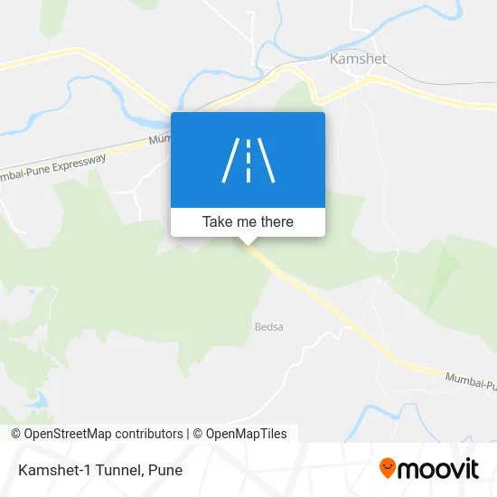 How to get to Kamshet-1 Tunnel, Wadgaon by