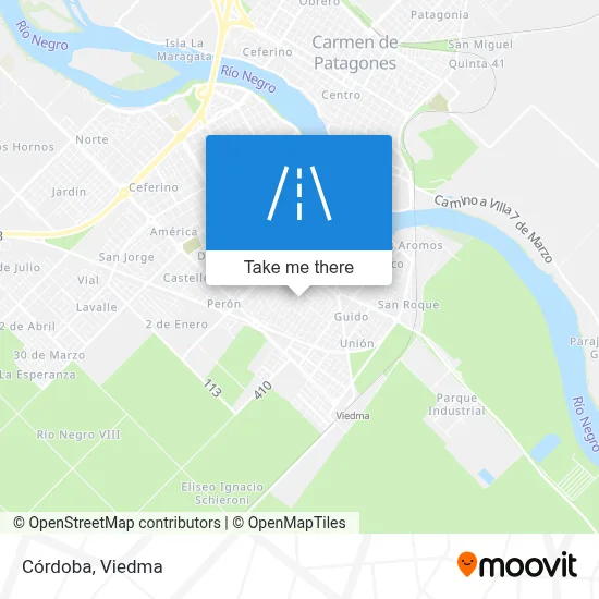 ¿Cómo llegar a Córdoba, Viedma en autobús?