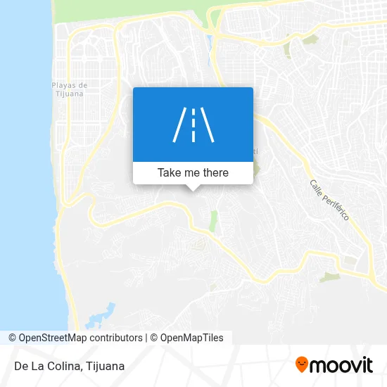 How to get to De La Colina, Tijuana by bus?