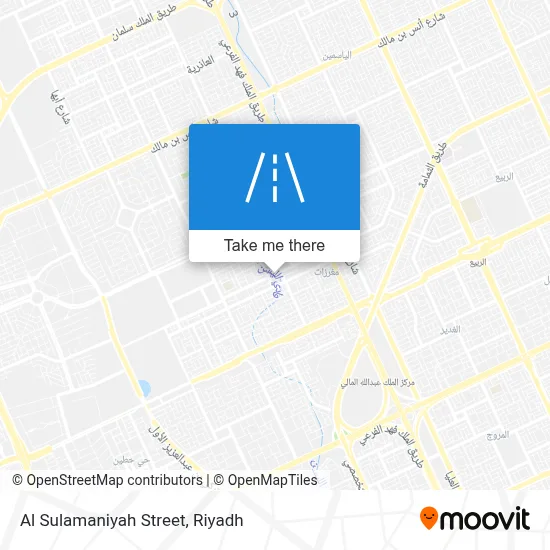 How to get to Al Sulamaniyah Street, Riyadh by bus?