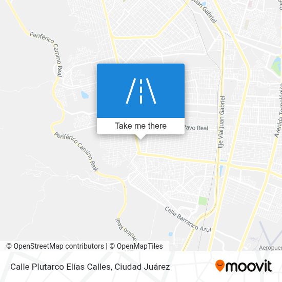 How to get to Calle Plutarco Elías Calles, Juarez by bus?