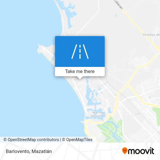 How to get to Barlovento, Mazatlán by bus?
