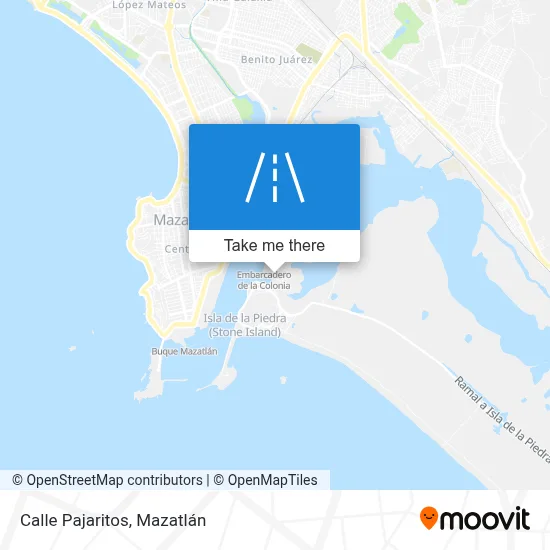 ¿Cómo llegar a Calle Pajaritos, Mazatlán en