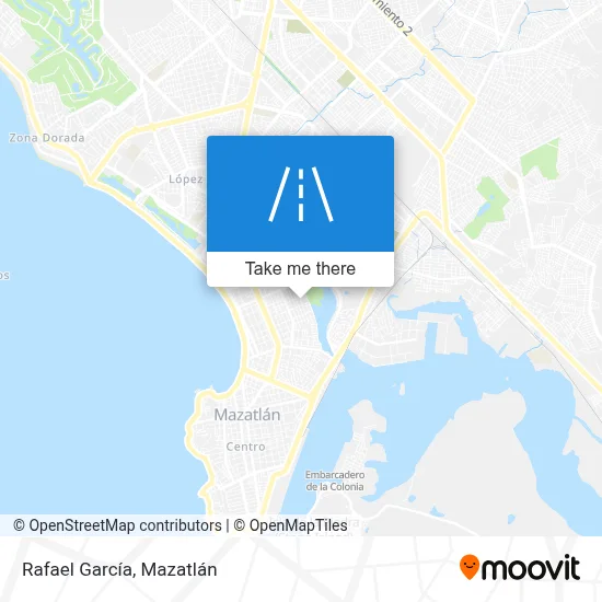 How to get to Rafael García, Mazatlán by bus?