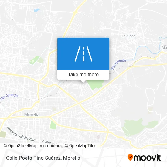 How to get to Calle Poeta Pino Suárez, Michoacán by bus?