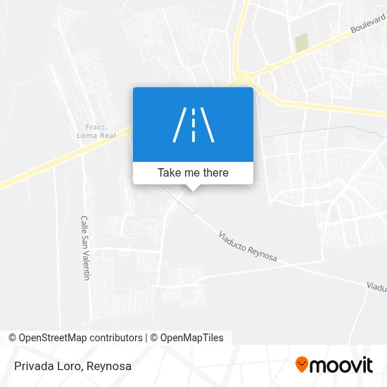 How to get to Privada Loro, Municipio De Reynosa by bus?