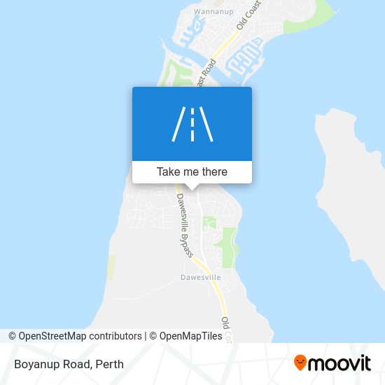 How to get to Boyanup Road, Dawesville by bus?