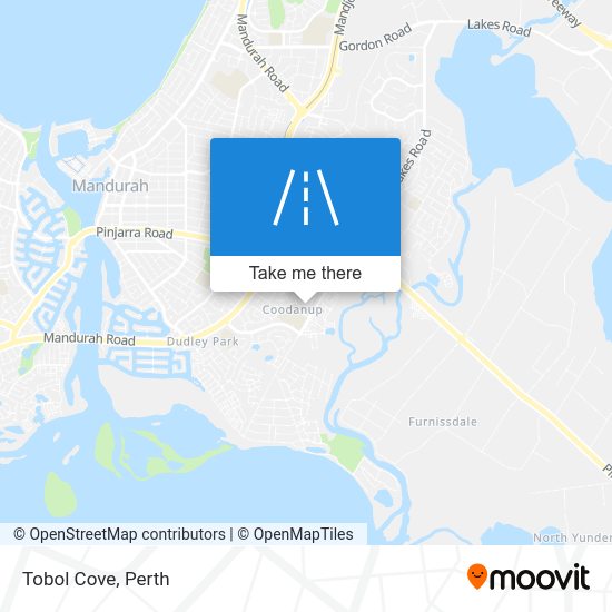 How to get to Tobol Cove, Coodanup by bus or train?