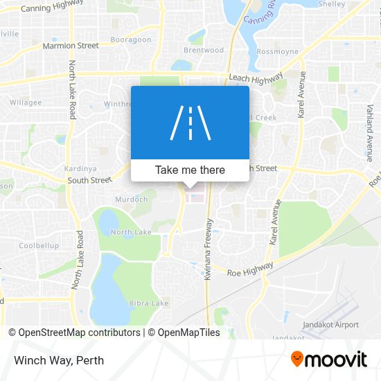 How to get to Winch Way, Murdoch by bus or train?