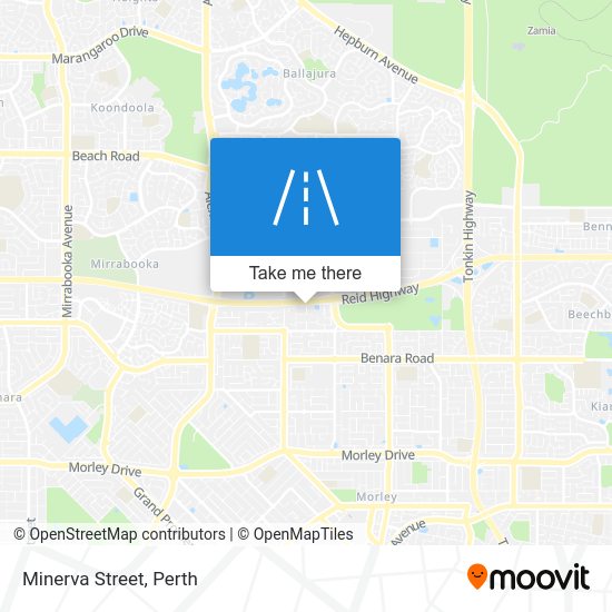 How to get to Minerva Street in Noranda by Bus or Train?